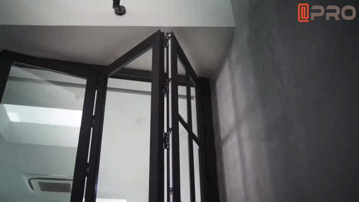 Factory Commercial Partition Large Laminated Glass Aluminium Temporary ...