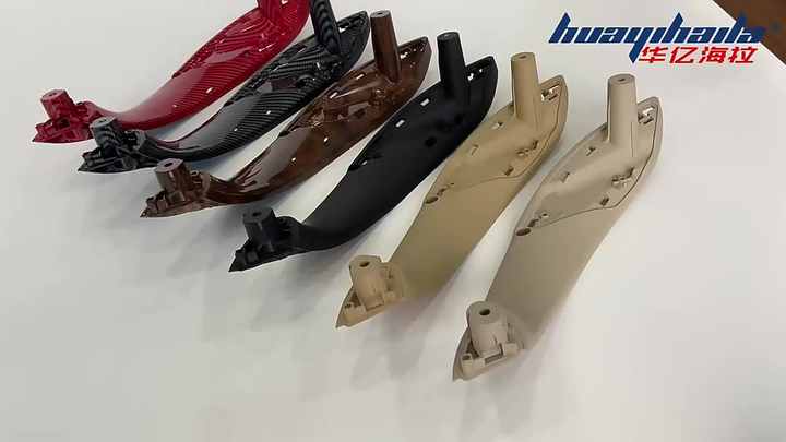 Upgraded ABS Non Sticky Carbon Fiber Pattern Inside Car Door Pull ...