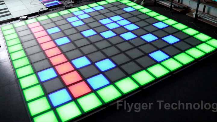 Activate Game Led Floor 30x30cm Interactive Light Active Game Led Floor ...