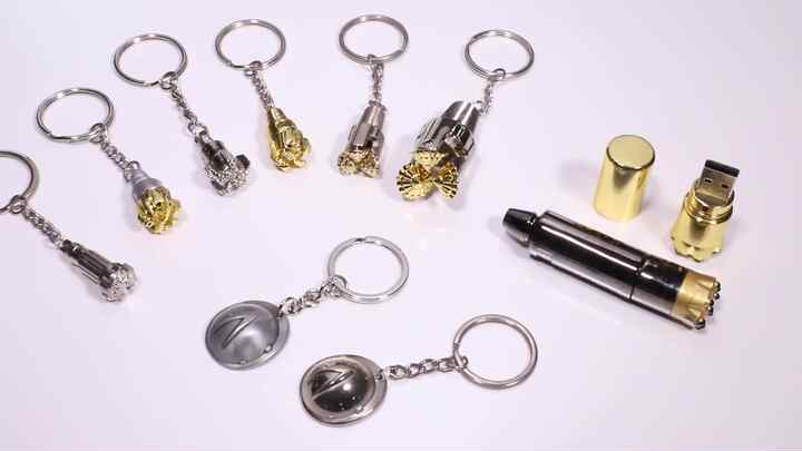 Oilfield Keychains - Customizable 3D Drill Bit Keychains