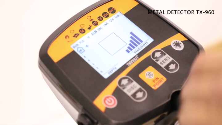 High Sensitivity Underground Gold Metal Detector TX-960