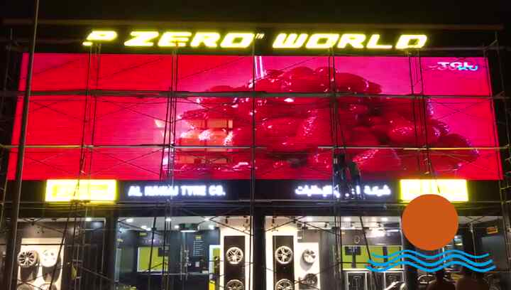 EMC Class B Design Mesh Cabinet LED Display - Transparent Screen