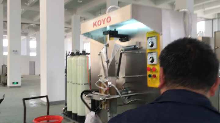 Koyo Complete Sachet Water Production Line - Small Plant