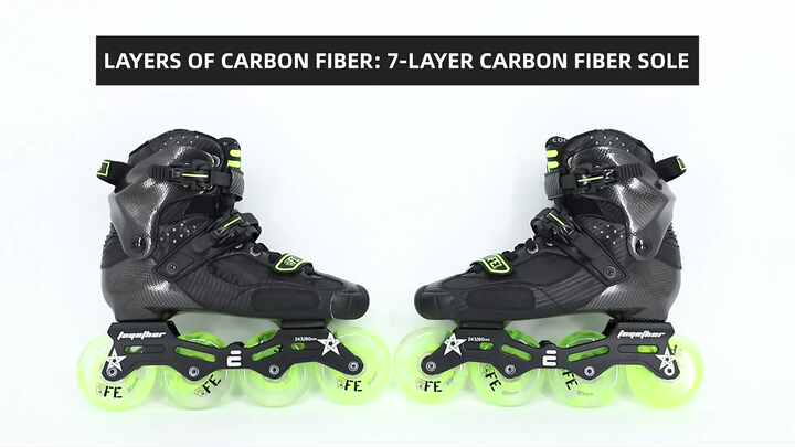 EACH Carbon Fiber Roller Skates - Professional Speed Skating