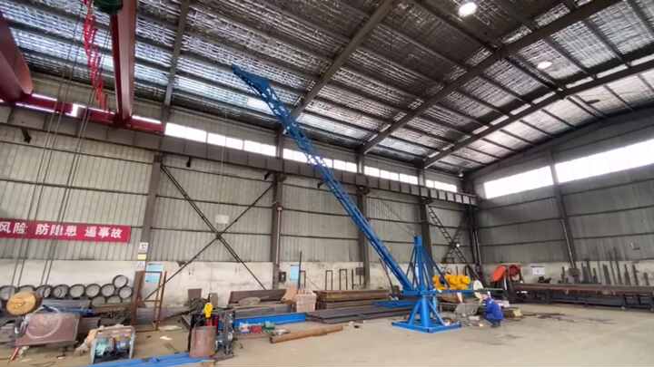 Small Cargo Handling Cranes for Workshops, Warehouses, Fishing Grounds ...