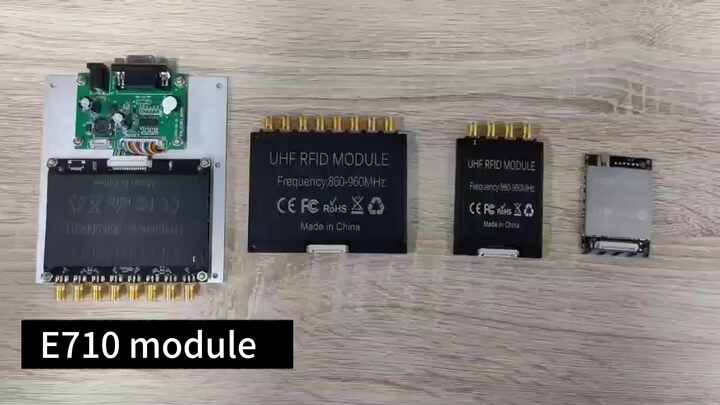 Impinj E710 UHF RFID Tag Reader Module, Long Range 860-960MHz, 8 Ports ...