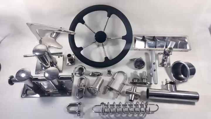 Stainless Steel Boat Railing Hardware for Ship Mooring - ISURE Marine ...