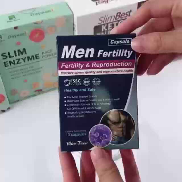 Herbkure Men Fertility Capsules - Support Reproductive Health
