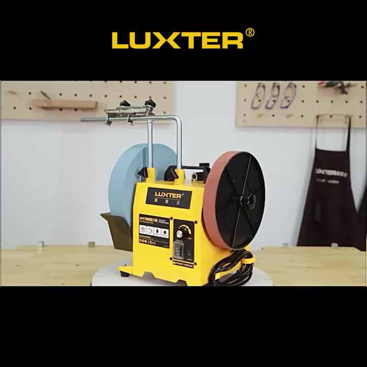 LUXTER 10-Inch Wet Knife Sharpening Machine 400W with Variable Speed ...