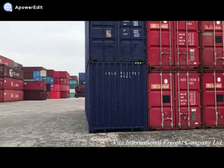 10 Foot Flat Pack Shipping Container - 10 Teu Storage