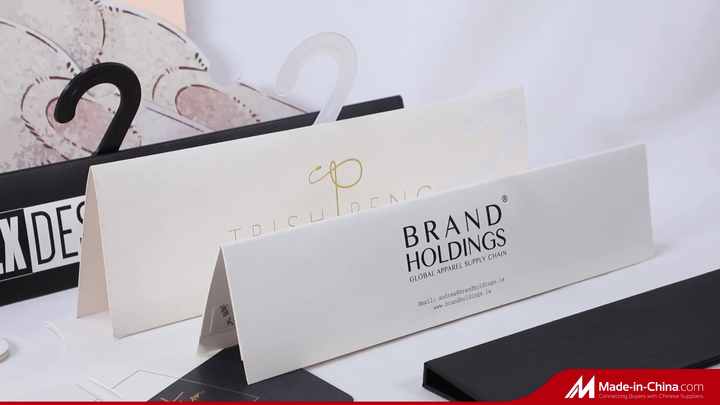 Custom Logo Textile Fabric Swatches - Display & Sample Cards