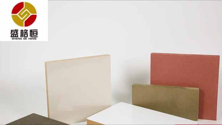 High Density 1220*2440mm melamine faced mdf laminated mdf board 12 15 16 18mm for furniture ...