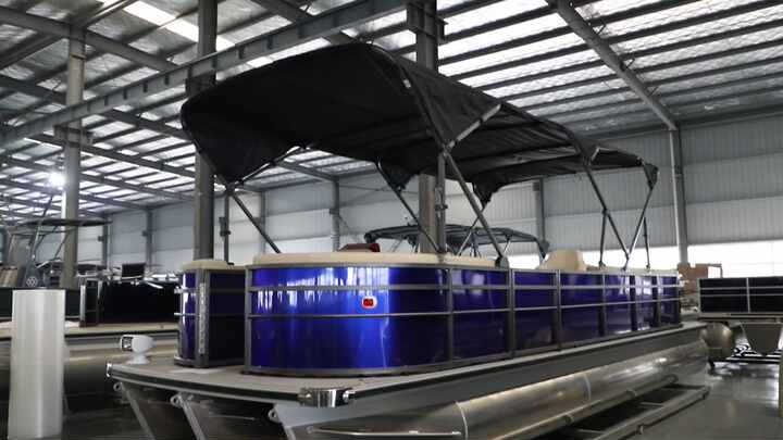 Off Shore Sports Luxury Party Barge - 19ft Aluminum Pontoons