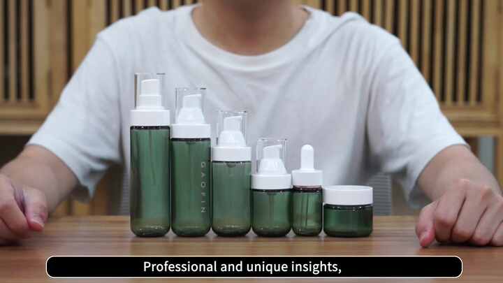 Wholesale Facial Care Plastic PCR Container - PET Bottles