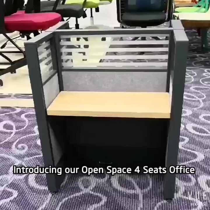 Custom Modern Office Cubicle - Eco-Friendly & Durable