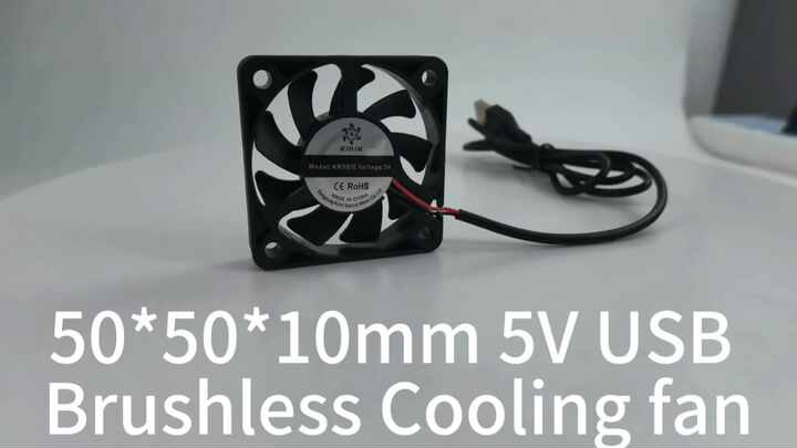 50MM 5V DC Brushless Air Cooling Fan - 8000RPM Performance