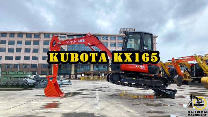 Used Kubota KX165 Excavator - High Efficiency & Durability