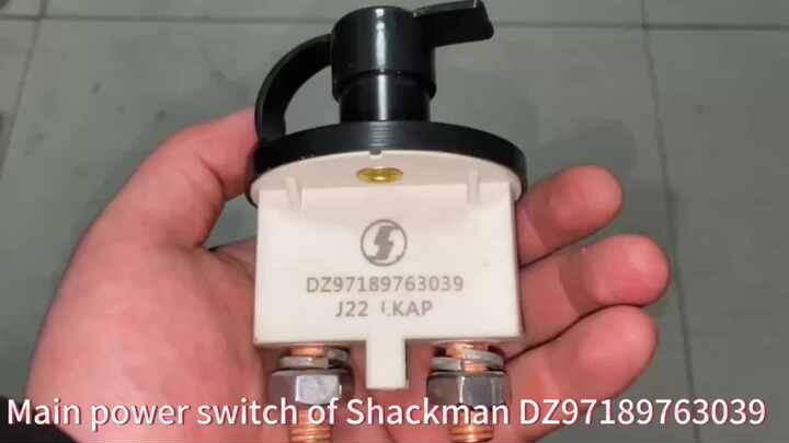 DZ97189763039 Shacman X3000 Power Master Switch - Reliable