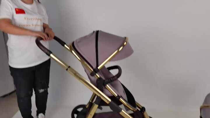 Factory Supplied Baby Strollers Custom Twins Stroller One Hand Folding ...