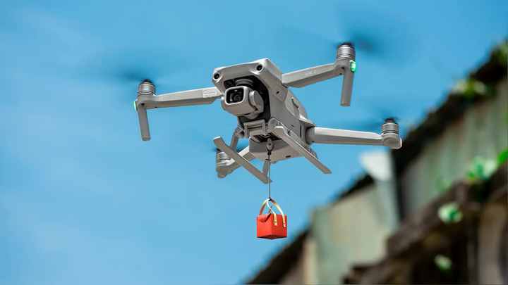 STARTRC Quick Release for DJI Mavic Air 2 Landing Gear Drone Drop System Payload Delivery for ...