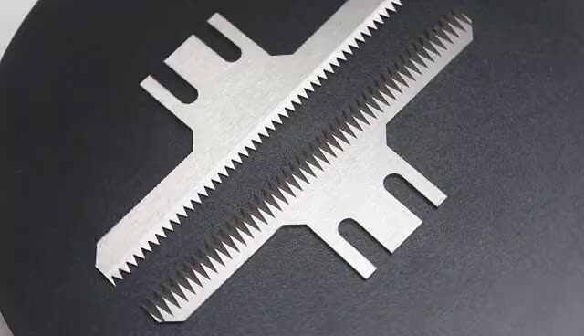 Yishi food packaging sealing machine serrated cutting blade serrated ...