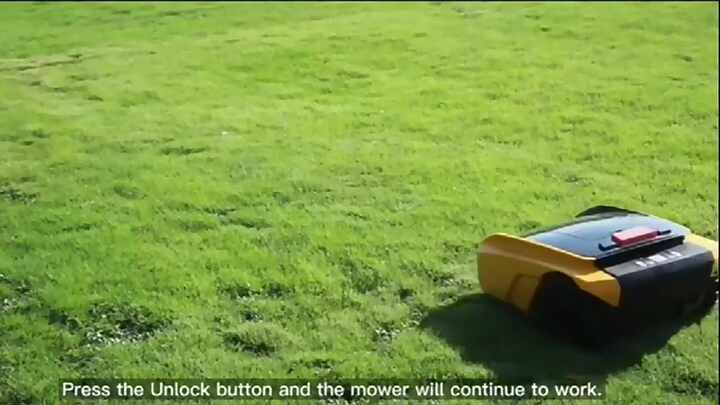 Automatic Grass Trimmer Cutter Machine - Robotic Lawn Mower