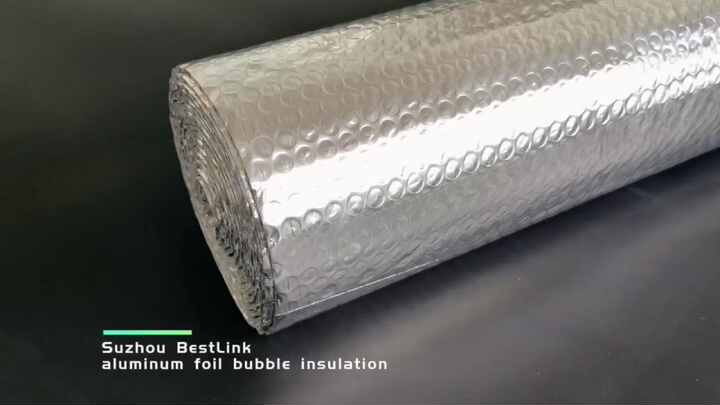 1.2*40m/roll Building Roof Insulation Sarking Single Bubble Foil ...
