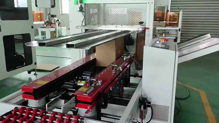 High Speed Corrugated Case Carton Box Erector Sealer Machine