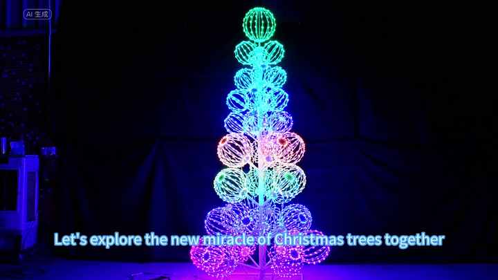 2024 Outdoor Decoration Light Giant Christmas Tree New Design Rgb Led ...