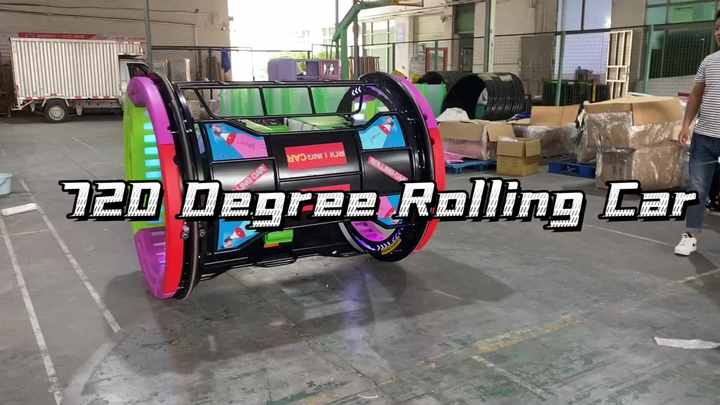 High Quality Fun Playground 360 Rolling Car Happy Balance Car Arcade ...