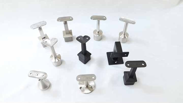Stylish & Durable Handrails - Modern Stair Railing Brackets