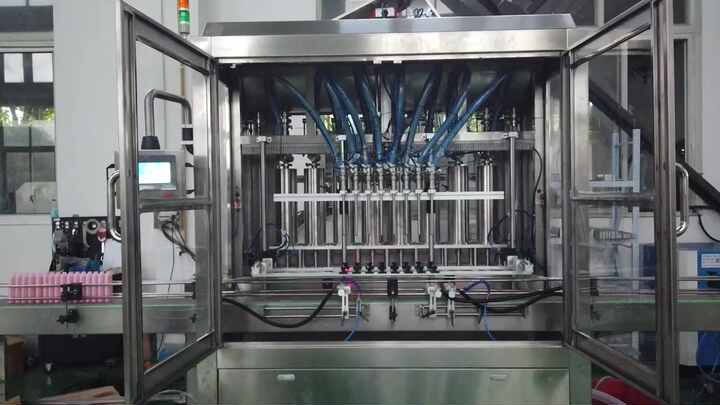 Npack Automatic Cosmetic Products High Viscosity Liquid Bottling ...