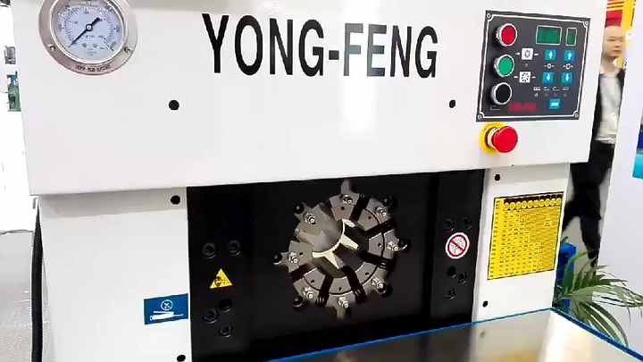 Automatic Tube Press 1/4 up to 2 Electric Aluminum Tube Hose Crimper ...