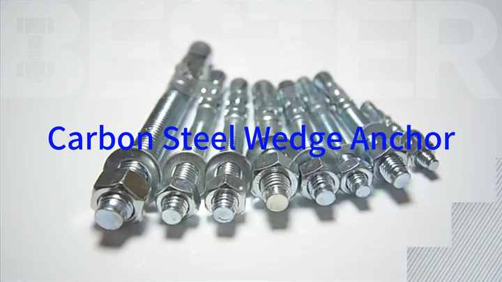 M10 M12 Zinc Plated Galvanised Steel Metal Concrete Through Fixing ...