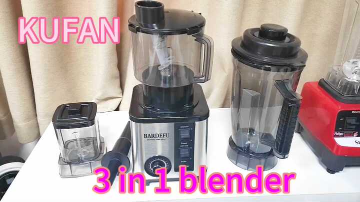 Multifunctional 3L Blender Juicer - 3 in 1 Smoothie Machine