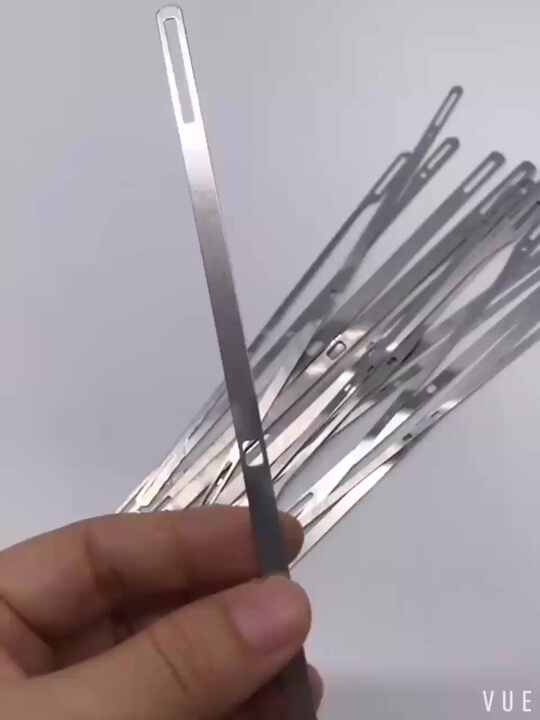GINYI Weaving machine accessories, stainless steel heddles, V heddles,S ...