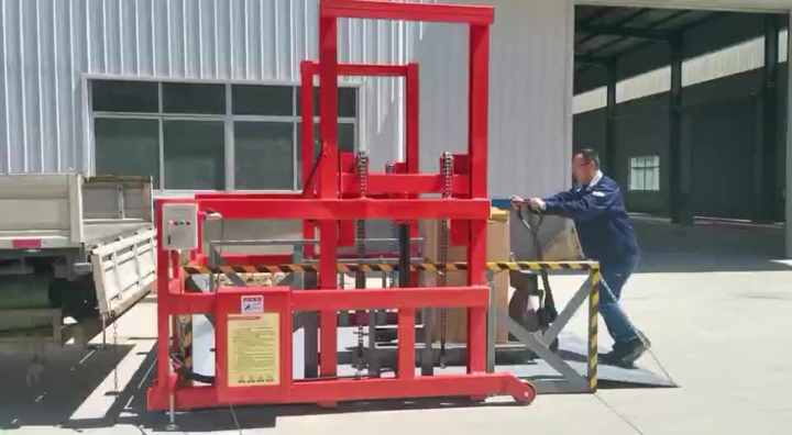 Electric Lifting Platform - 3 Ton Capacity for Easy Loading