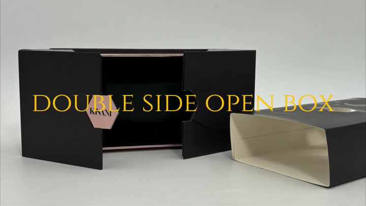 Eco-friendly Gift Packaging - Custom Magnetic Double Door Box