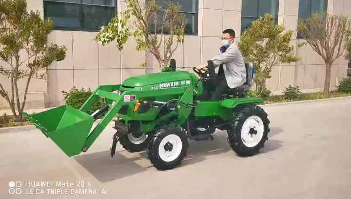 Mini tractor agrícola chino barato 12hp con cultivador, arado, hoja de ...