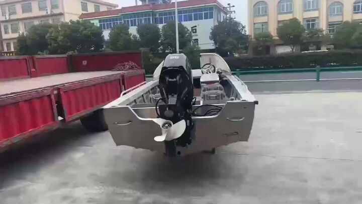All-welded Aluminum V-hull Streamline Fishing Boat Rowing Boat| Alibaba.com