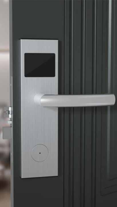 Smart Hotel Door Lock - Keyless RFID Card Entry System
