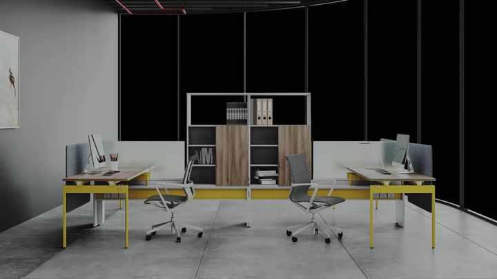 Modern Office Workstation Office Furniture 2 4 6 Seater Person ...