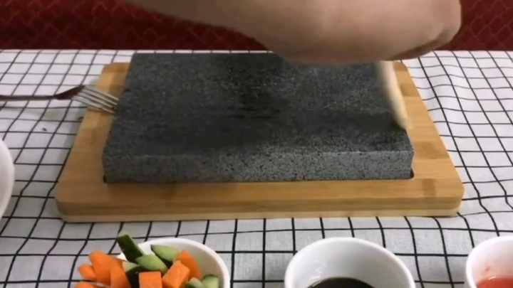 Lava Rock Cooking Steak Stone Set - Natural Grill Experience