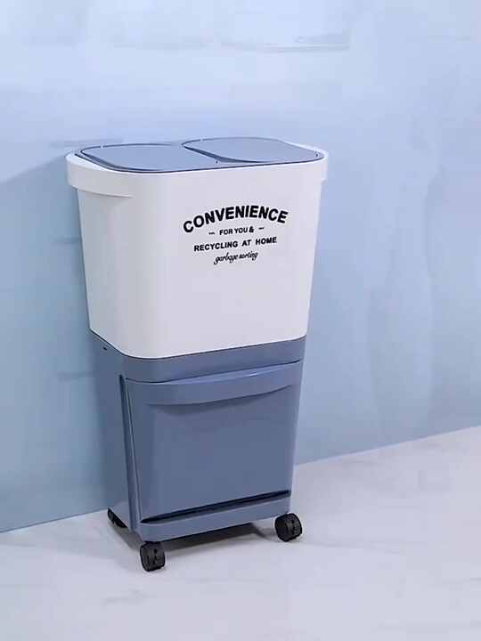 Classify Trash Can Classification Rubbish Waste Bin Plastic Classified ...