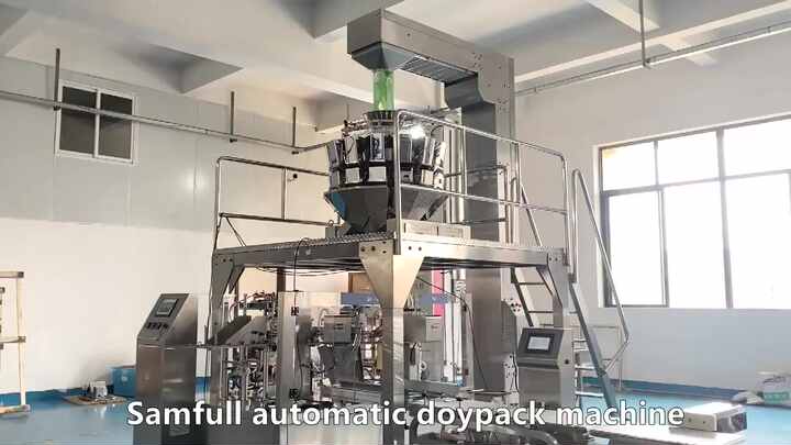Samfull Automatic Pet Food Packing Machine - 14 Heads Weigher