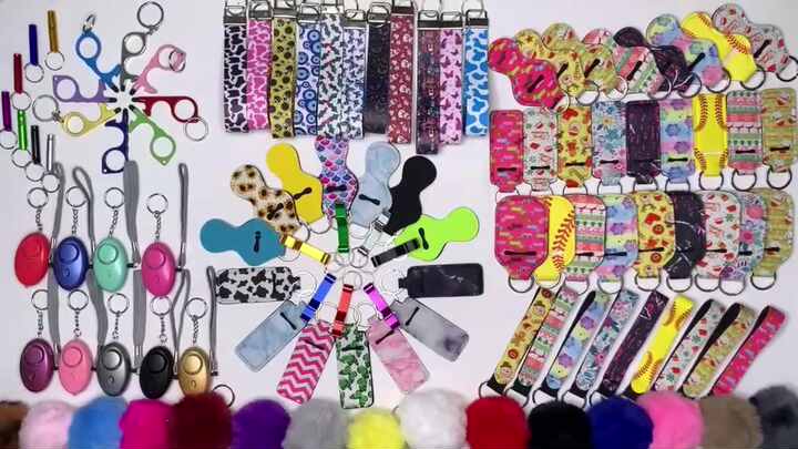Safety & Style: Self Defense Keychain Set for Women
