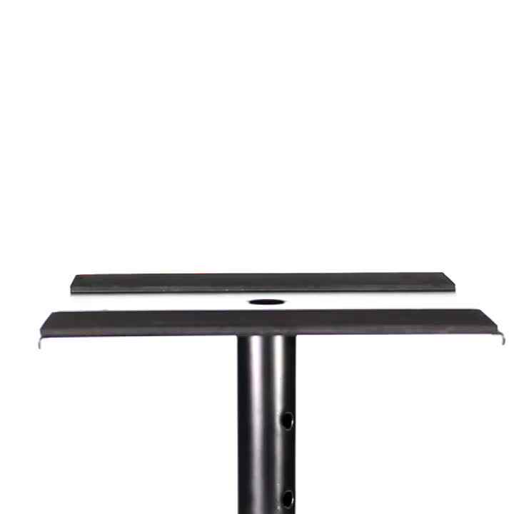 OEM 70CM Metal Heavy Duty Black Home Theater Speaker Stand