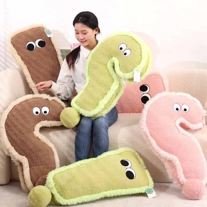 Stuffed Pillow - Creative Question Mark Exclamation Mark