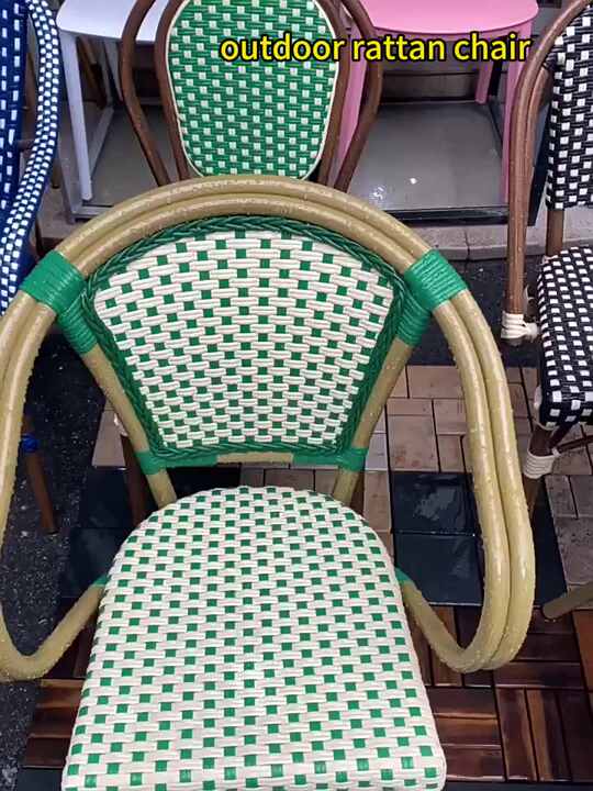 Vintage Retro Stackable Restaurant Furniture Set Coffee Shop Wooden ...