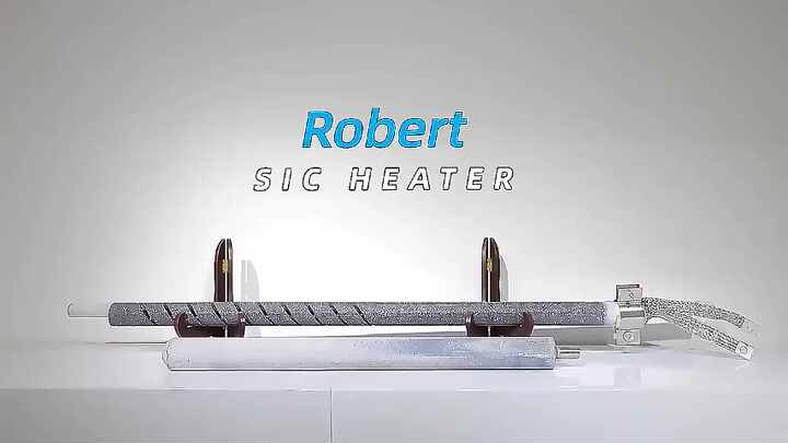 Silicon Carbide Heating Element Globar Rod Sic Heater 1600C 1650C ...
